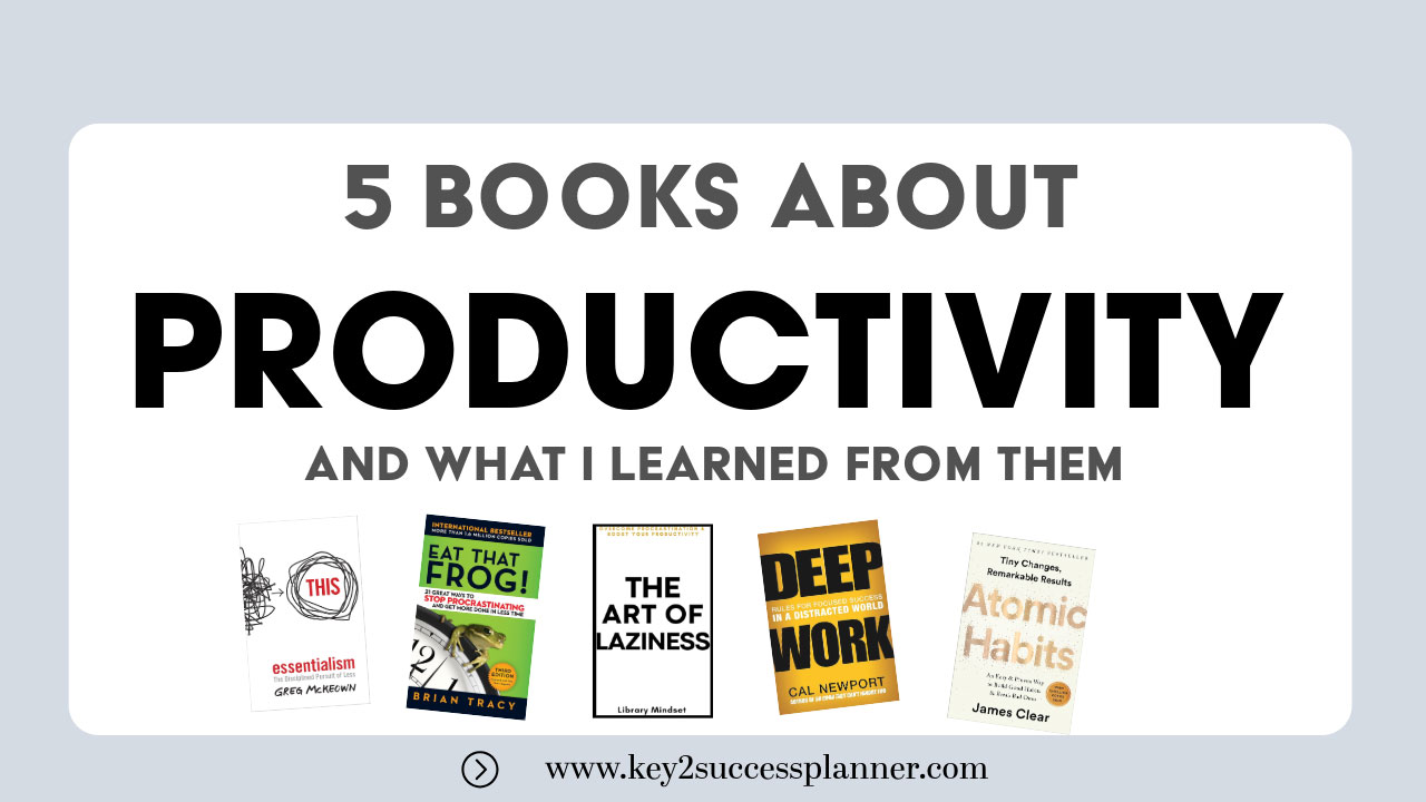 The 5 Best Productivity Books for Digital Planner Users