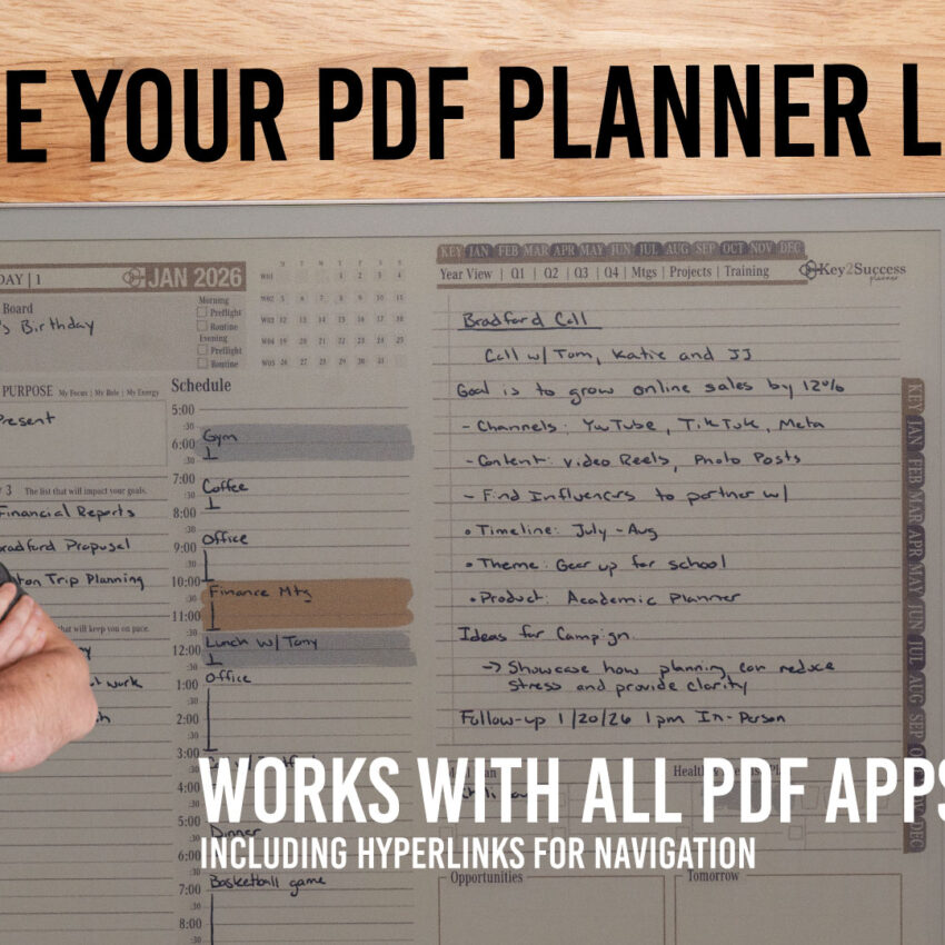 Custom Digital Planner Build by Branden Bodendorfer
