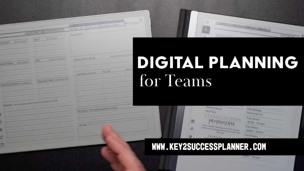 2026 Digital Planner for Teams: Key2Success Productivity