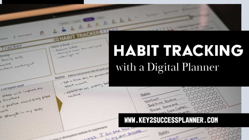 Key2Success 2026: Digital Planner for Habit Tracking
