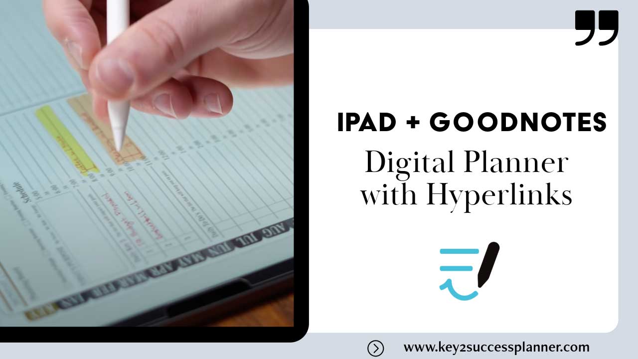 The 1 Best iPad GoodNotes Planner with Hyperlinks Overview