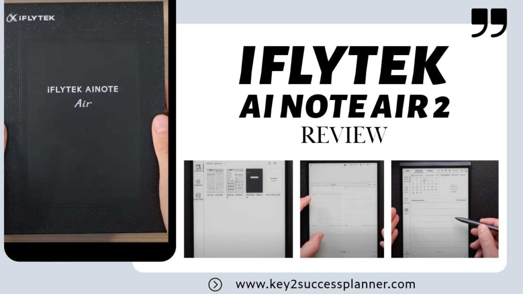 iFLYTEK AI Note Air 2 for 2026 Digital Planning
