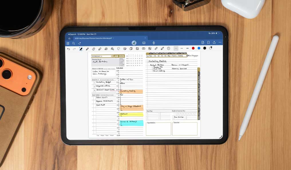 The Best Professional Digital Planner 2027 - OneNote & more