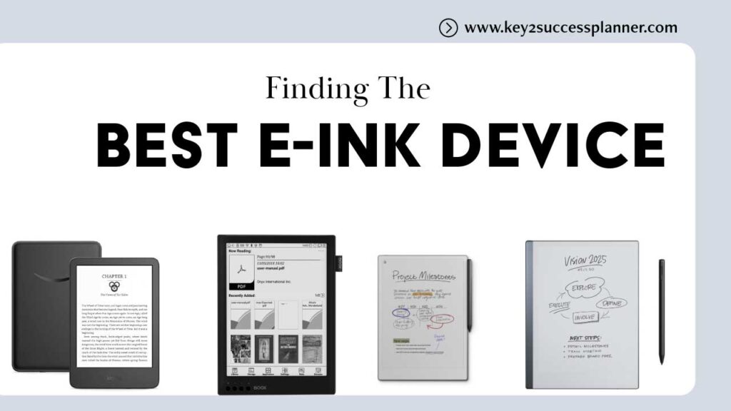 The Best eInk Tablet For Your Needs - What's Best in 2025
