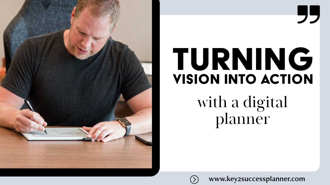 Turning Vision into Action with the Key2Success Digital Planner