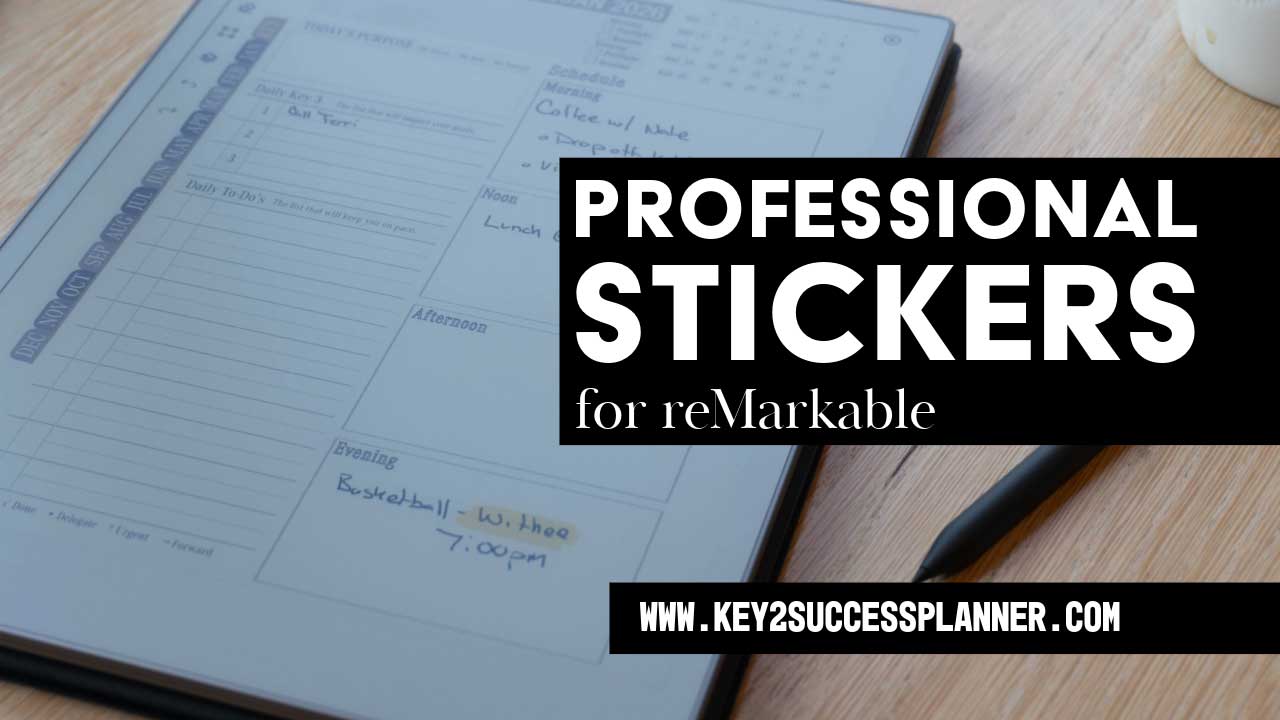 Professional Stickers for reMarkable are Available Now