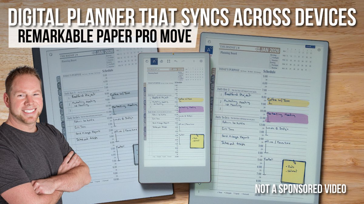 2026: Key2Success Planner with Remarkable Paper Pro