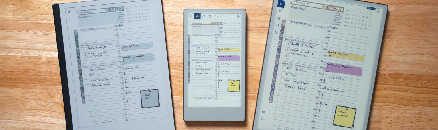 2026 ReMarkable Planner: Digital Productivity for Pros