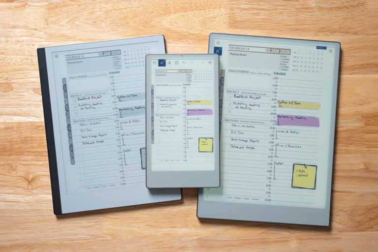 ReMarkable Digital Planners - Agenda and Diary Templates