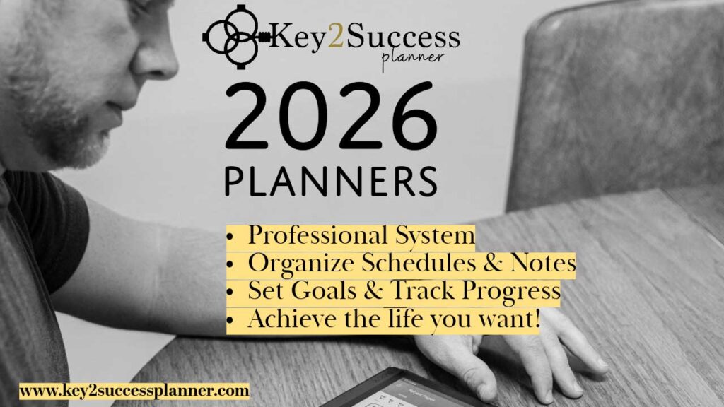 2026 Key2Success Planner: Your Digital Goal Organizer