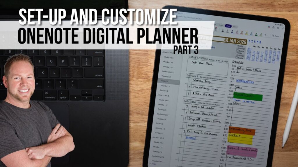2026 OneNote Planner: Customize for Productivity