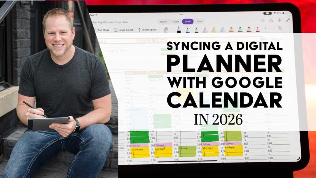 2026 Key2Success Digital Planner - Personal and Professional