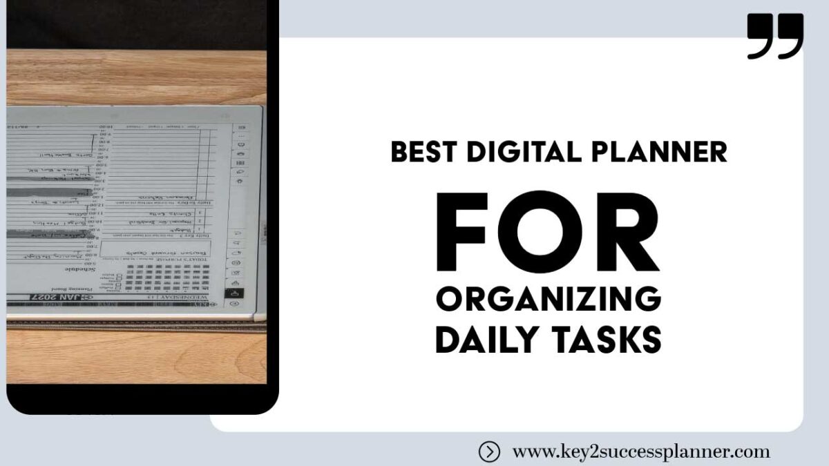 Best 2026 Digital Planner for Daily Tasks: Key2Success | Branden ...