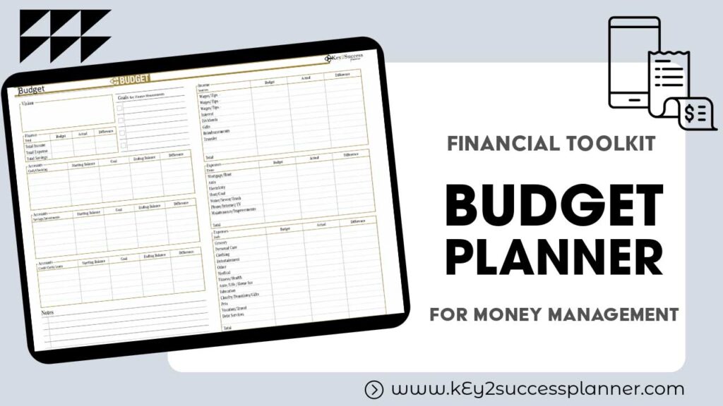 Digital Budget Planner: A Way to Take Control of Your Money