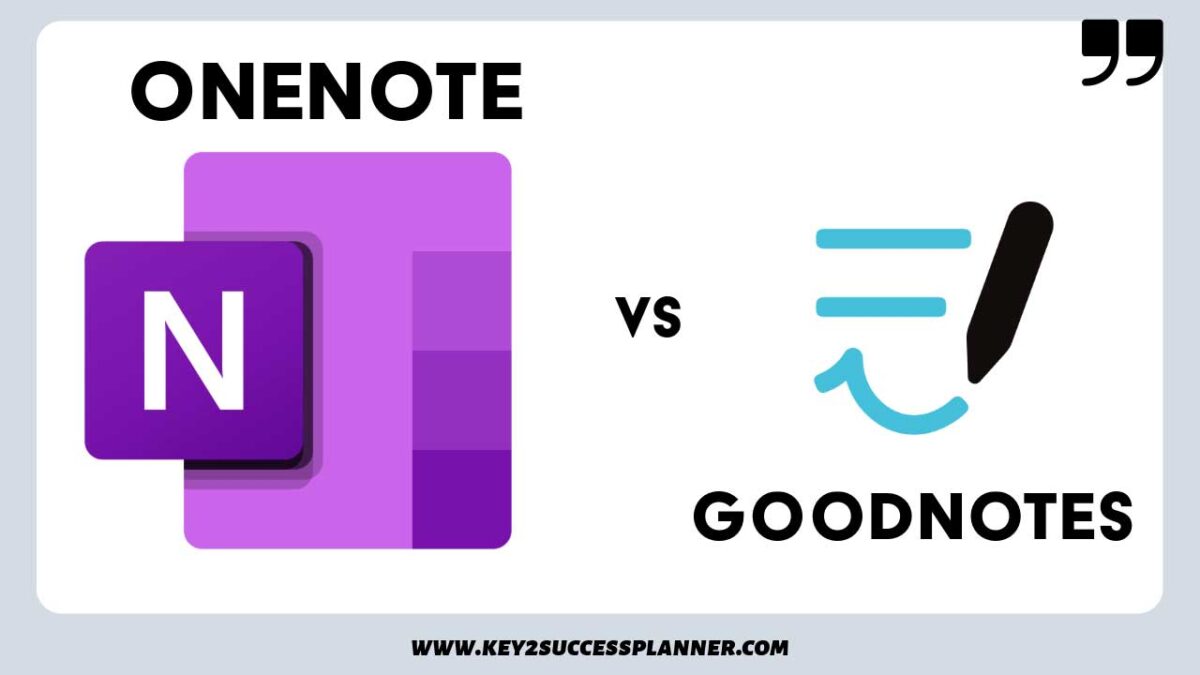 GoodNotes vs OneNote 2026: Which Is Better for Digital Planners ...