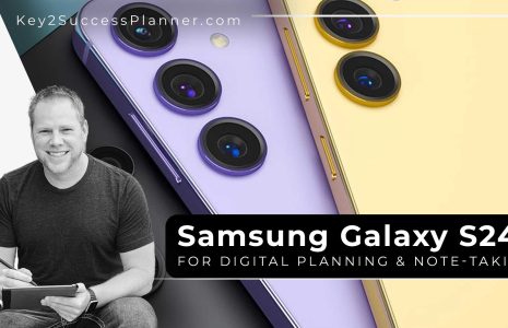 Get Organized with the Digital Planner for Samsung Notes
