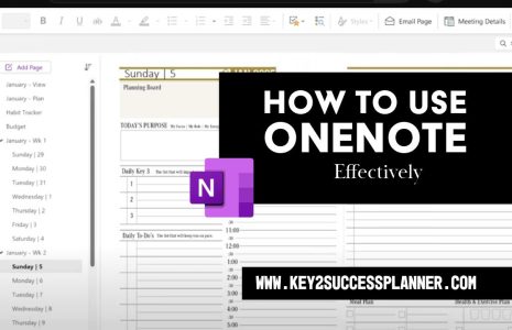 How to Use OneNote – Branden Bodendorfer – Key2Success